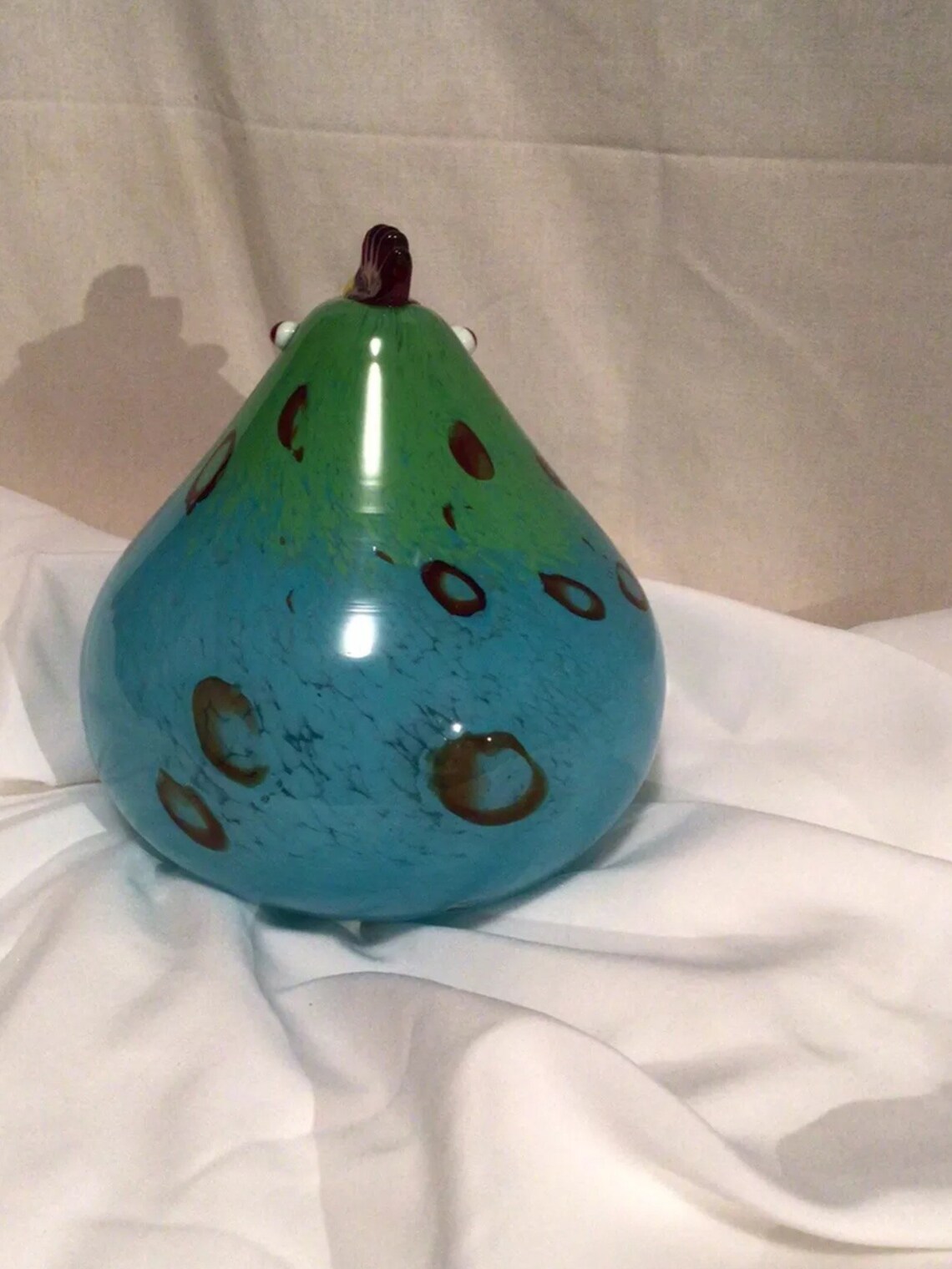 Large Hand Blown Glass Chicken | Etsy