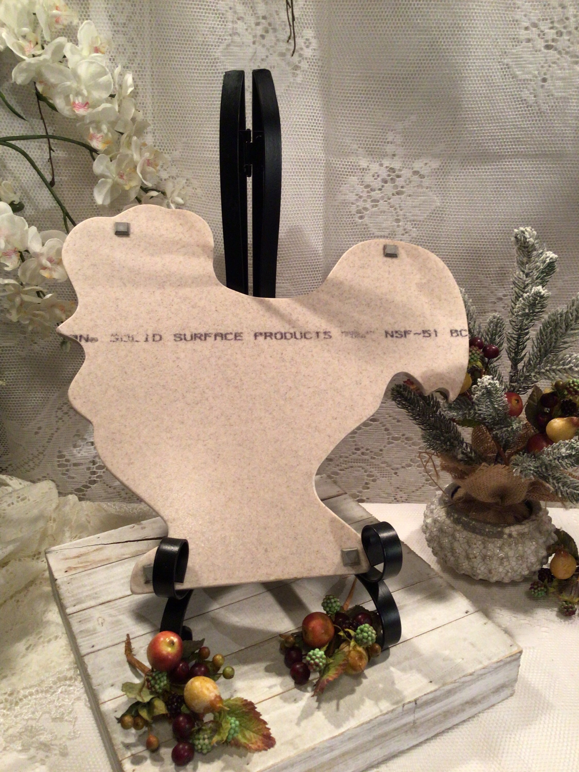 Acrylic Chicken Shaped Cutting Board Farmhousecountry - Etsy
