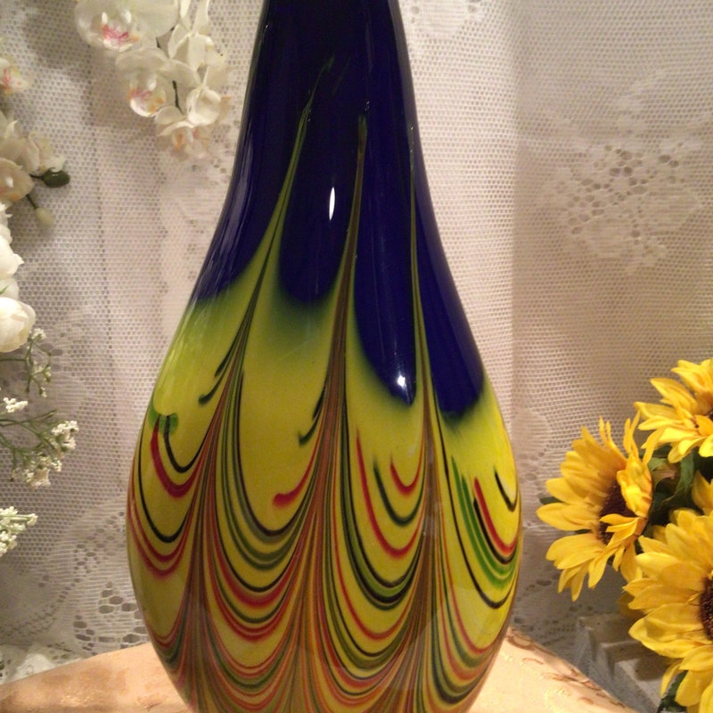 Swirl Vase - Etsy