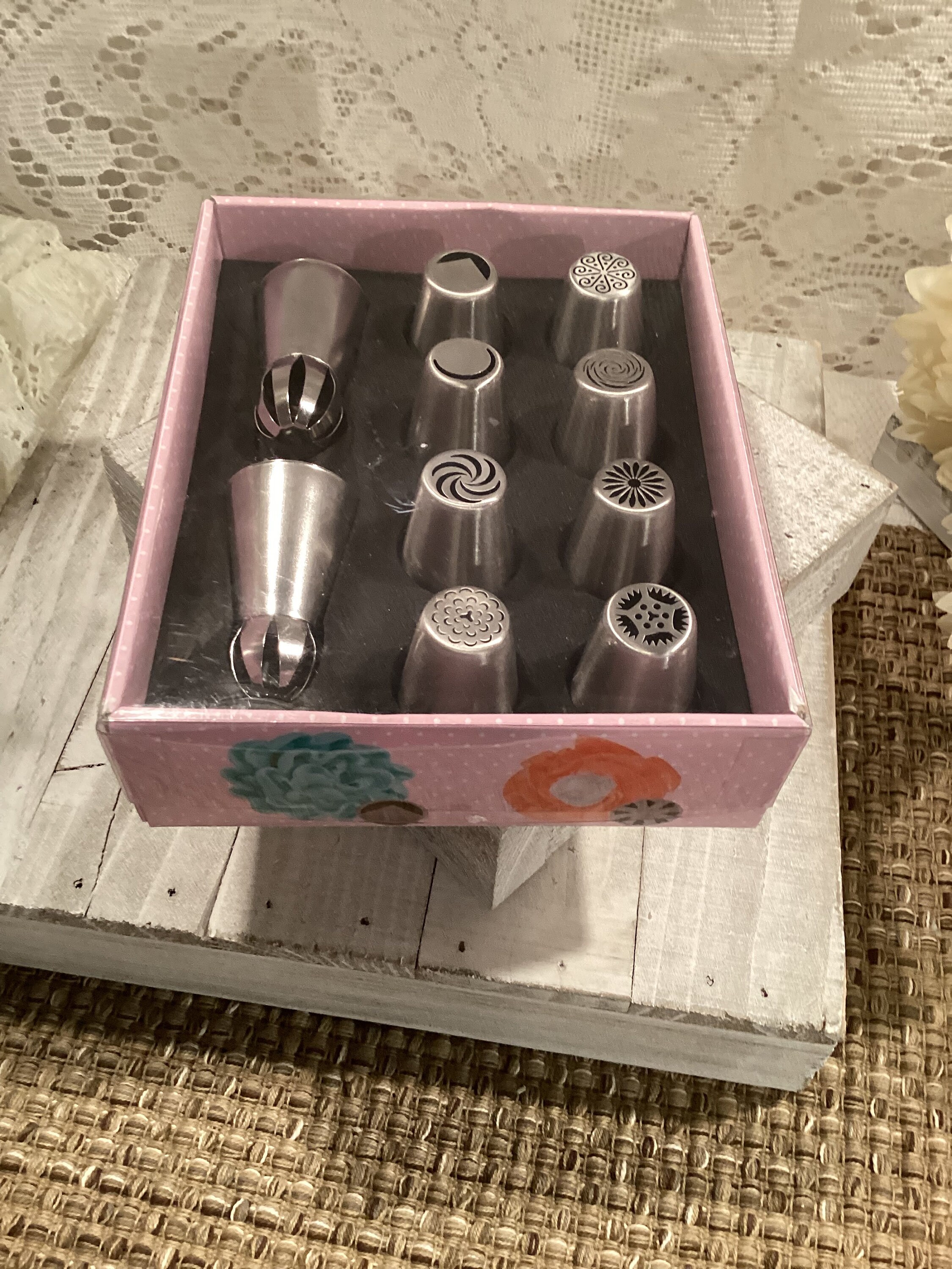 Russian Large Flower Nozzle Tips 10 CT sunny Side Up - Etsy