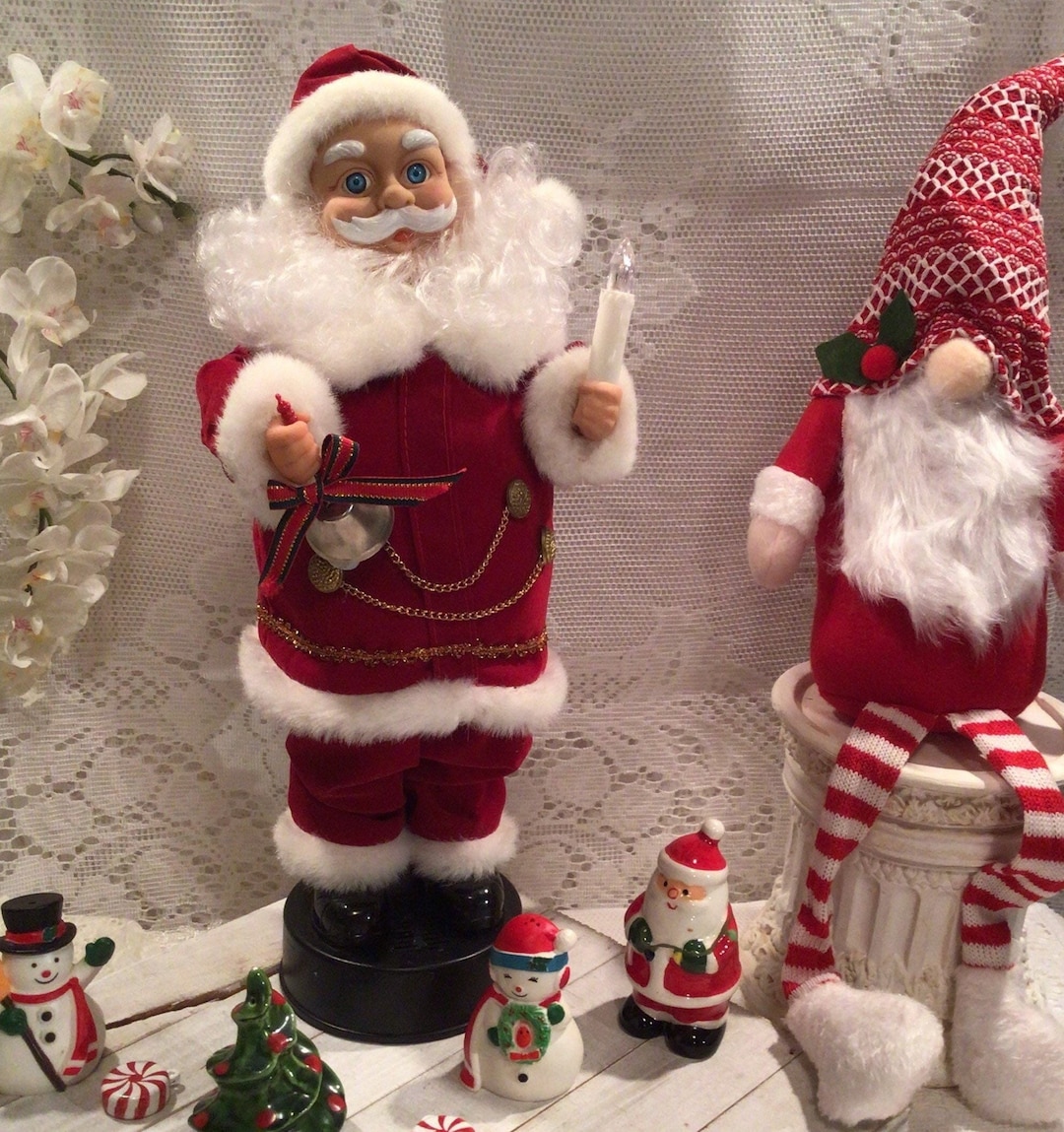 Vintage Table Top Santa Decorative Only - Etsy