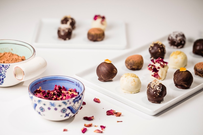 Mithai Truffles: Assorted Chocolate Truffle Gift Box - Etsy