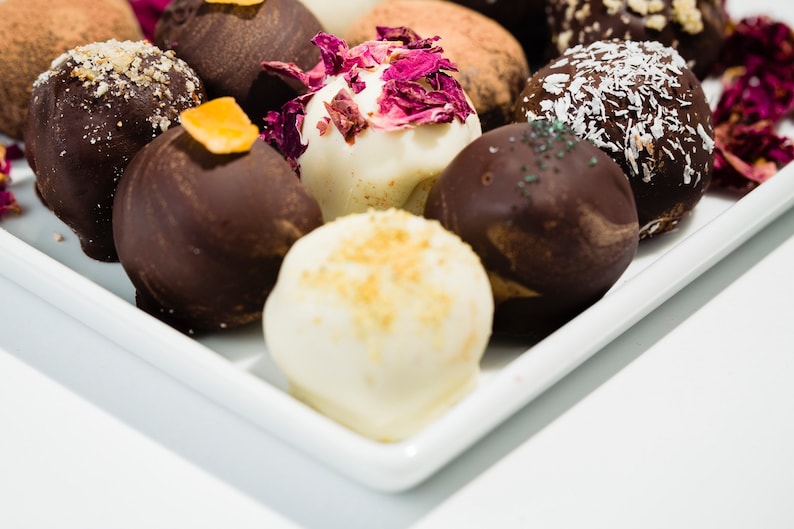 Mithai Truffles: Assorted Chocolate Truffle Gift Box - Etsy