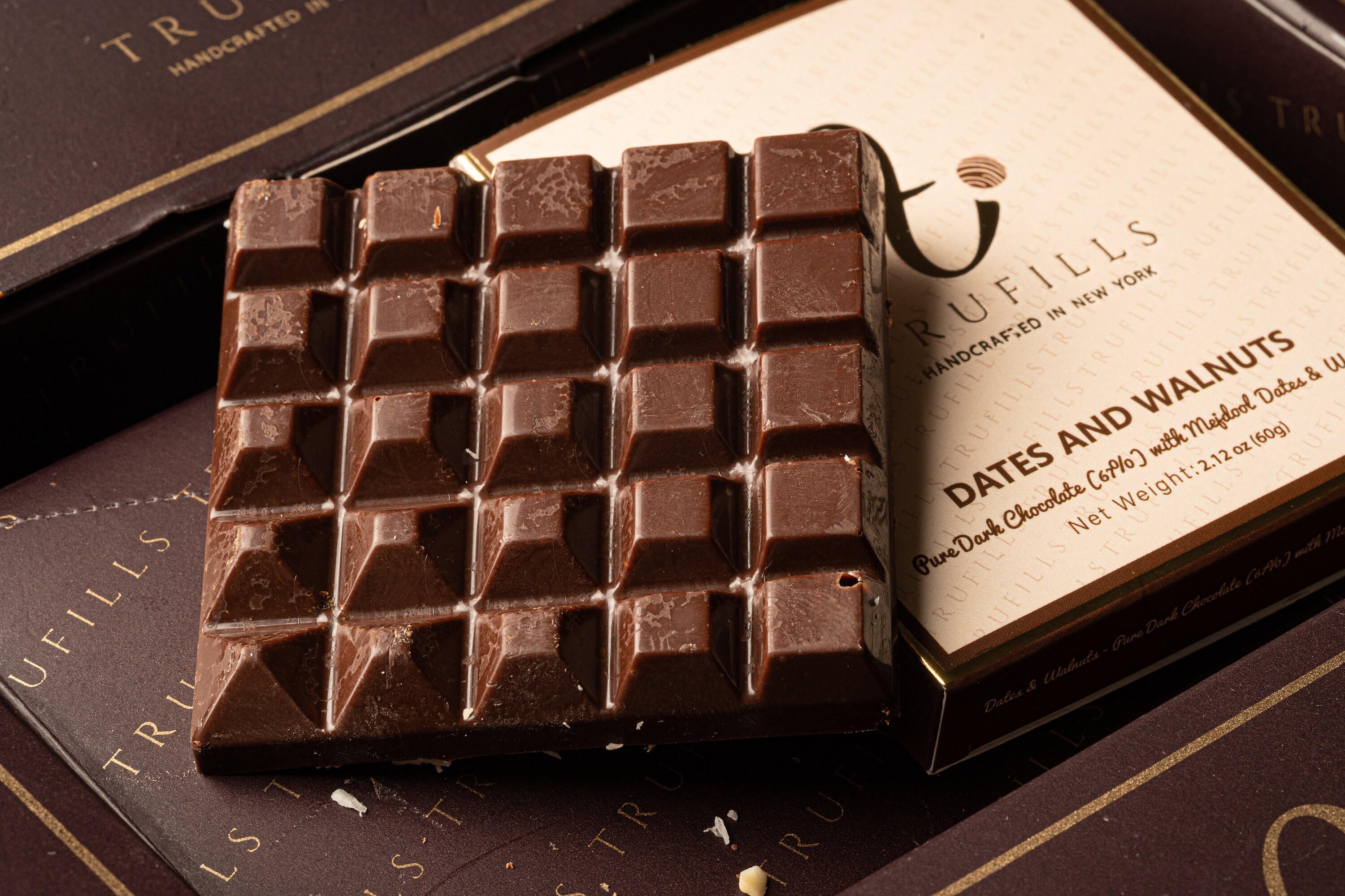 NEW ! Dates & Walnut Chocolate Bar - Etsy