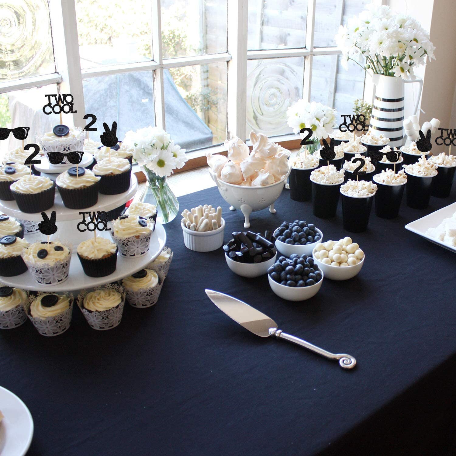 TWO COOL Birthday Decoration Two Cool Boys 2nd Birthday Decor | Etsy