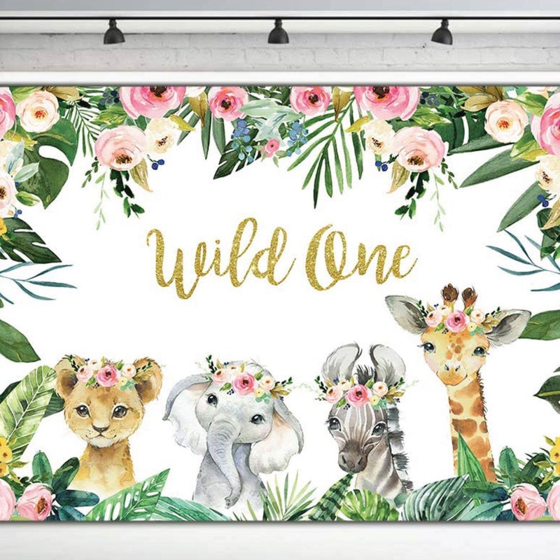 Wild One Backdrop - Etsy