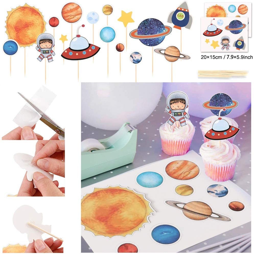 Outer Space Birthday Decoration Astronaut Birthday Decor Kit | Etsy