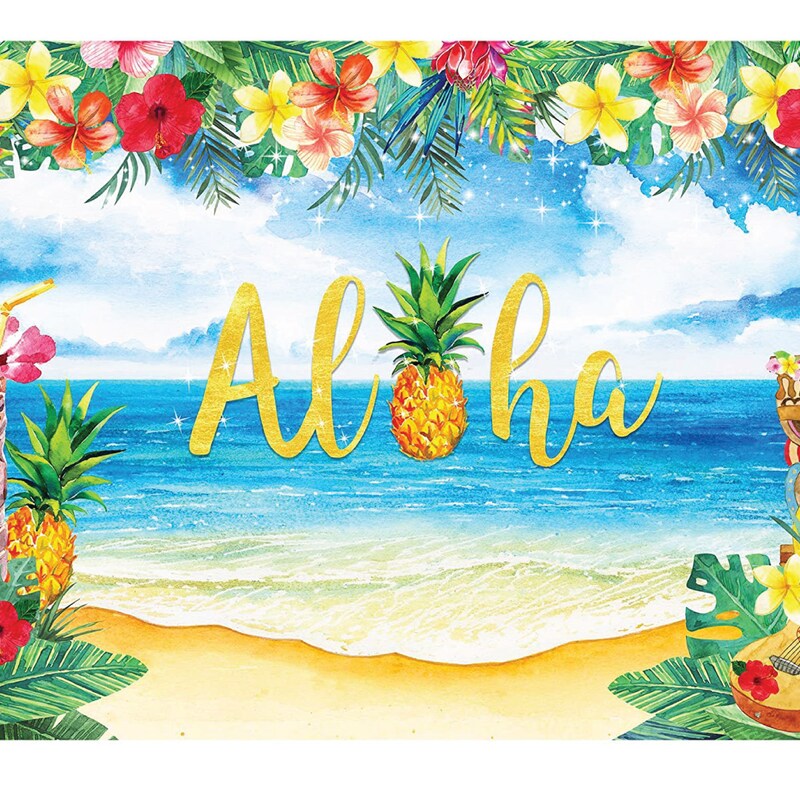 Hawaiian Backdrop - Etsy