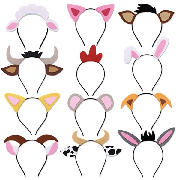 Kids Farm Headband - Etsy