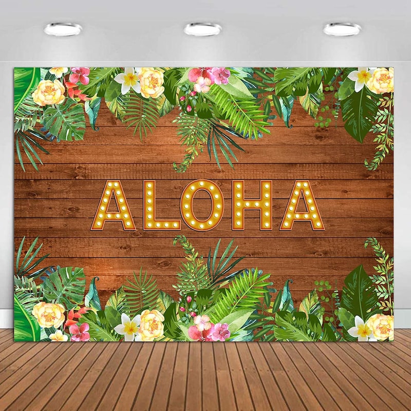 Hawaiian Backdrop - Etsy