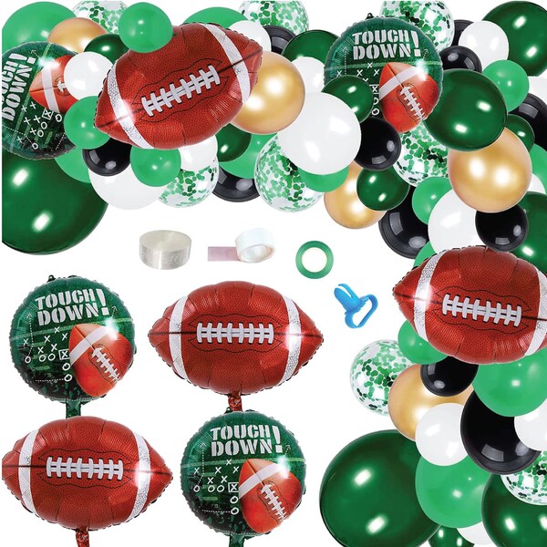 Football Birthday Party Balloons - Etsy