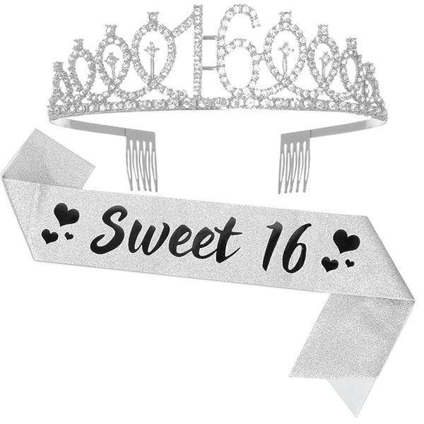 Sweet 16 Crown - Etsy