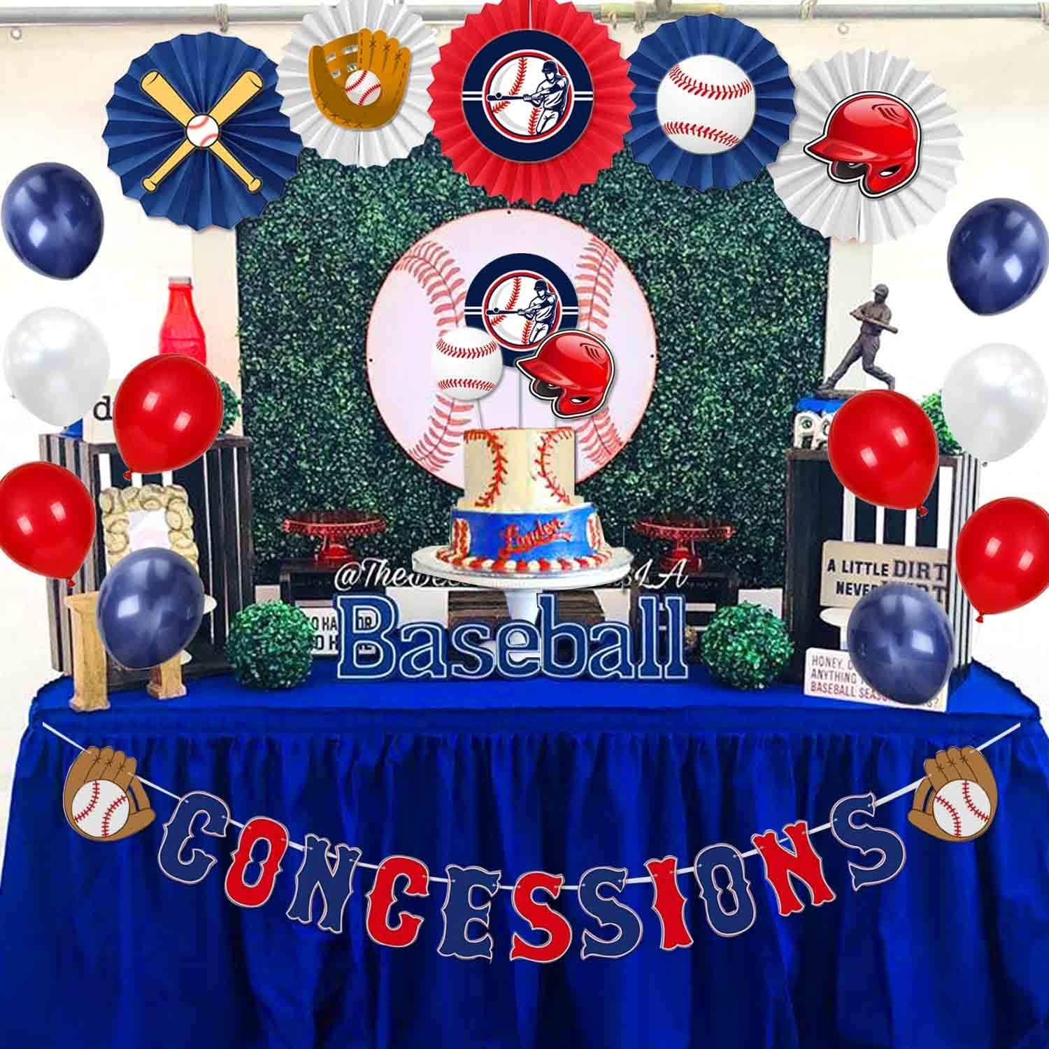 Baseball Birthday Party Decorations Baseball Concessions | Etsy