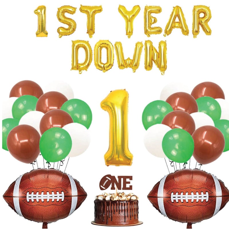 First Down Birthday Party - Etsy