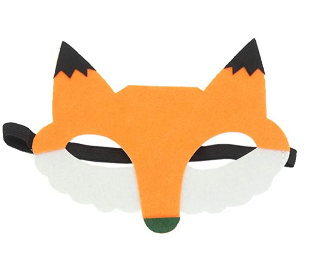 Woodland Animals Felt Masks Pack of 12 Woodland Party Favors | Etsy