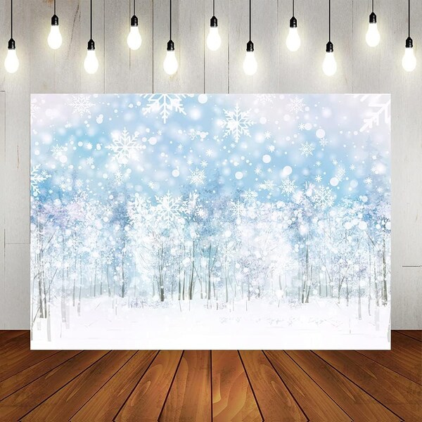 Winter Wonderland Backdrop - Etsy