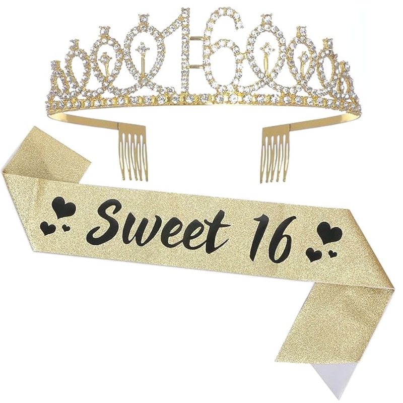 Sweet 16 Crown - Etsy