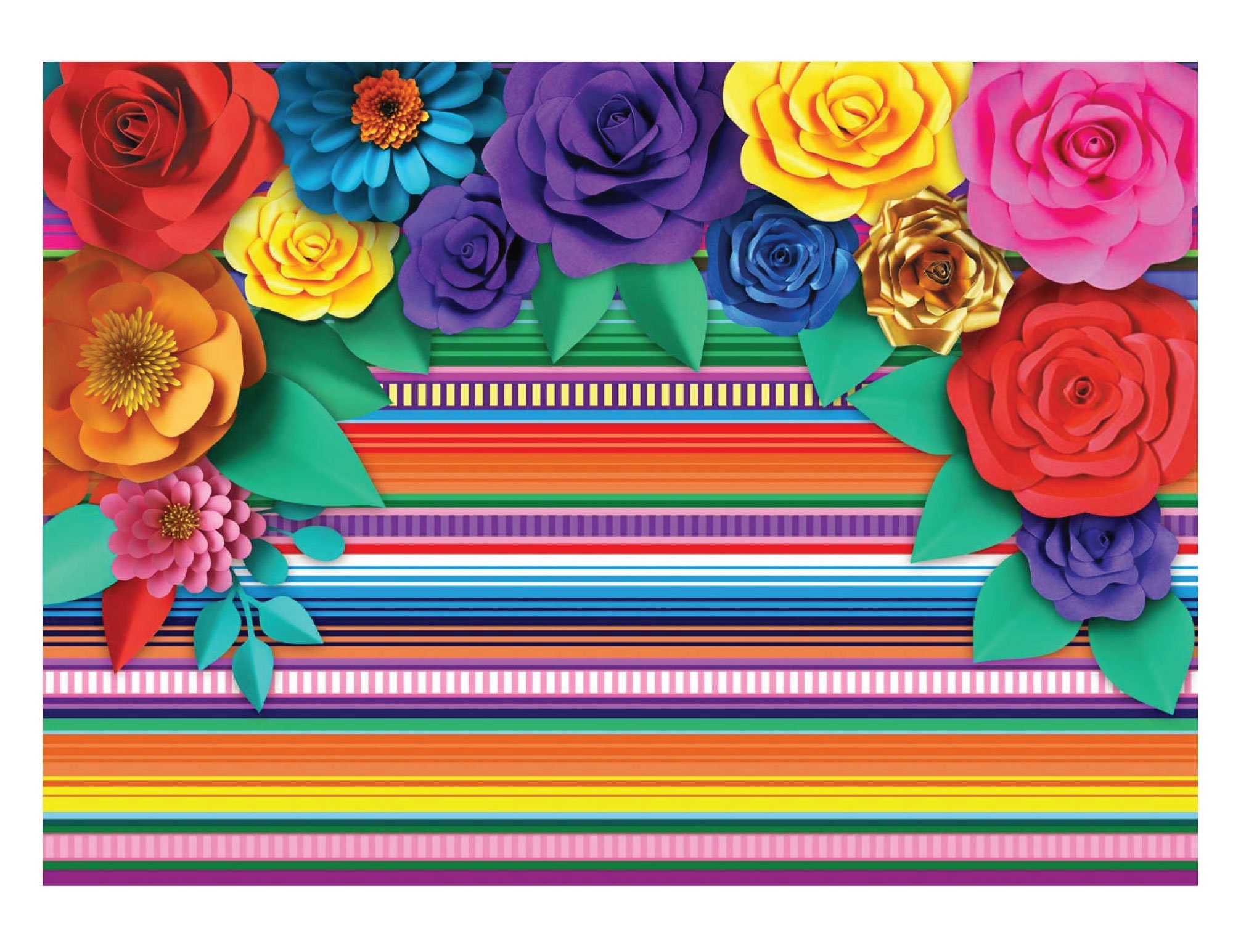 Mexican Theme Party Striped Backdrop Fiesta Cinco De Mayo - Etsy