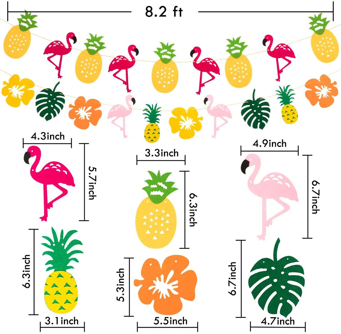 Summer Party Decoration Pack of 15 Tissue Pineapples Paper | Etsy