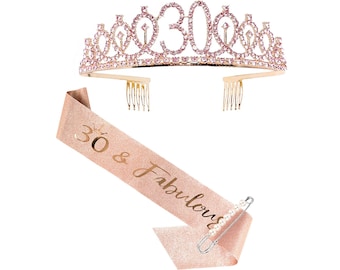 30th Birthday Crown - Etsy