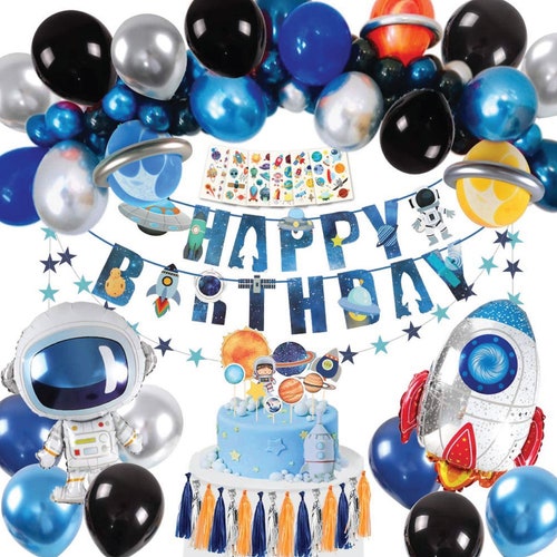 Outer Space Birthday Decoration Astronaut Birthday Decor Kit - Etsy