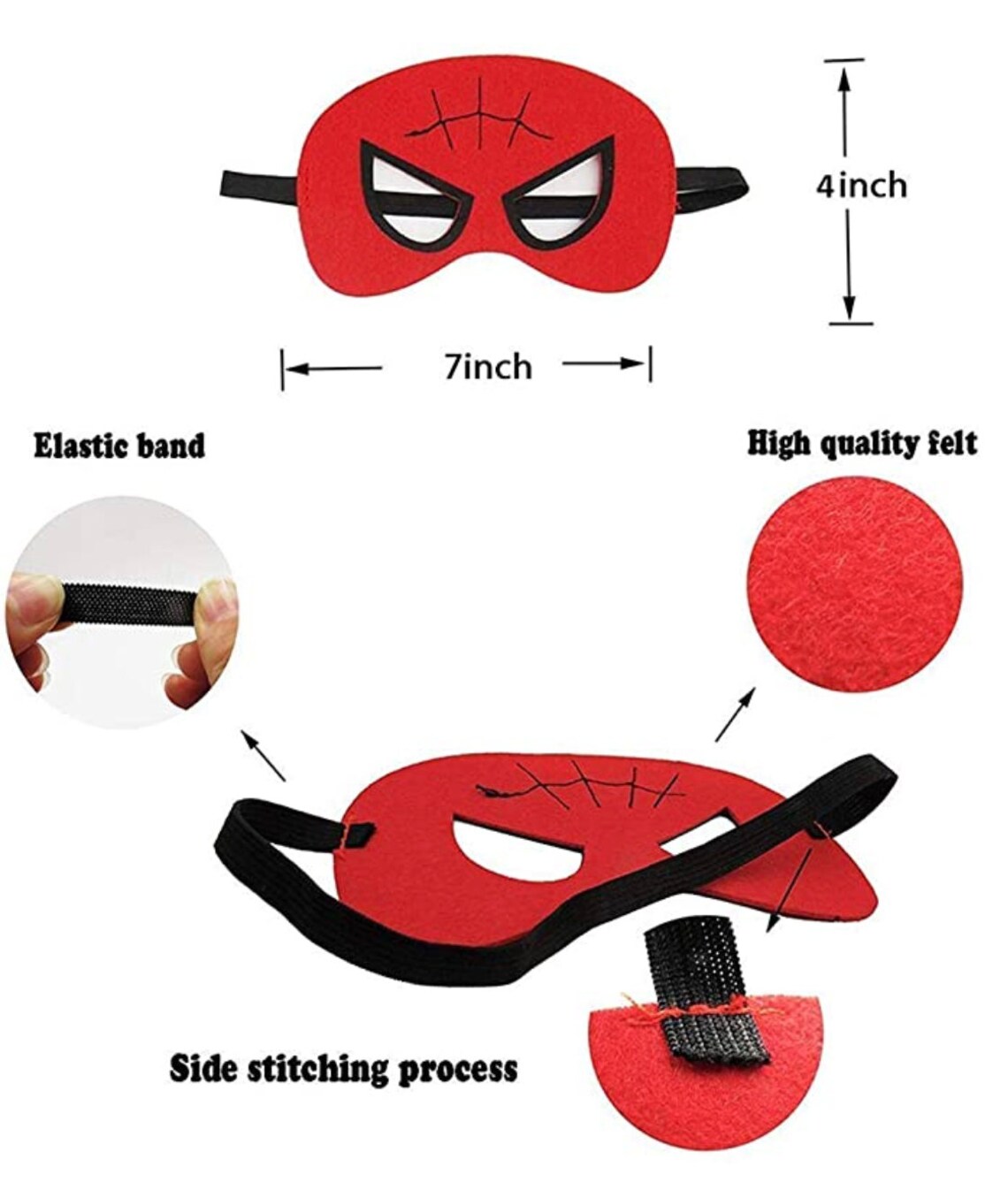 Superhero Masks Pack of 35 Superhero Party Favors Superhero | Etsy