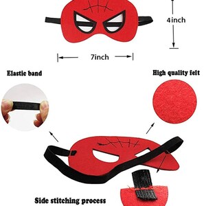 Superhero Masks Pack of 35, Superhero Party Favors, Superhero Themed ...