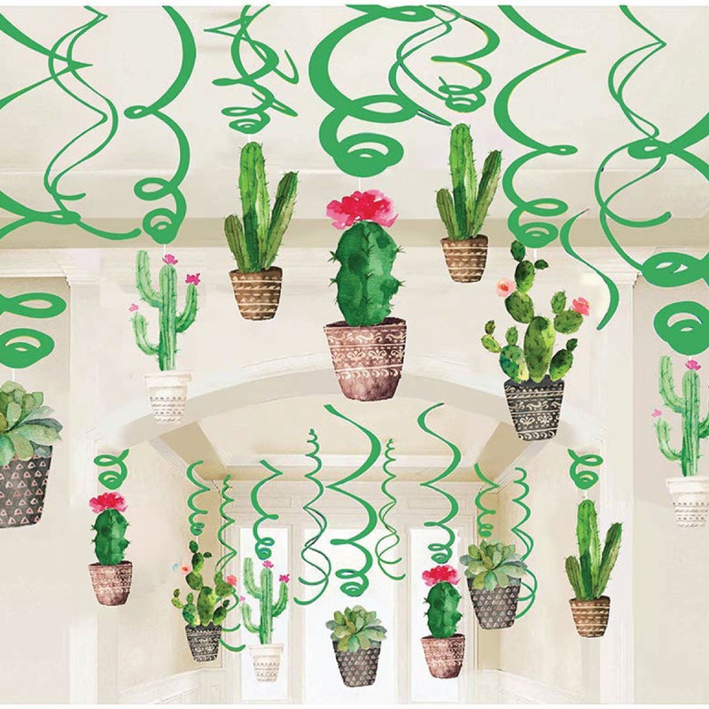 Cactus Party Decorations - Etsy