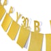 30th Birthday Photo Banner, 30th Birthday Gold Glitter Banner, 30th ...