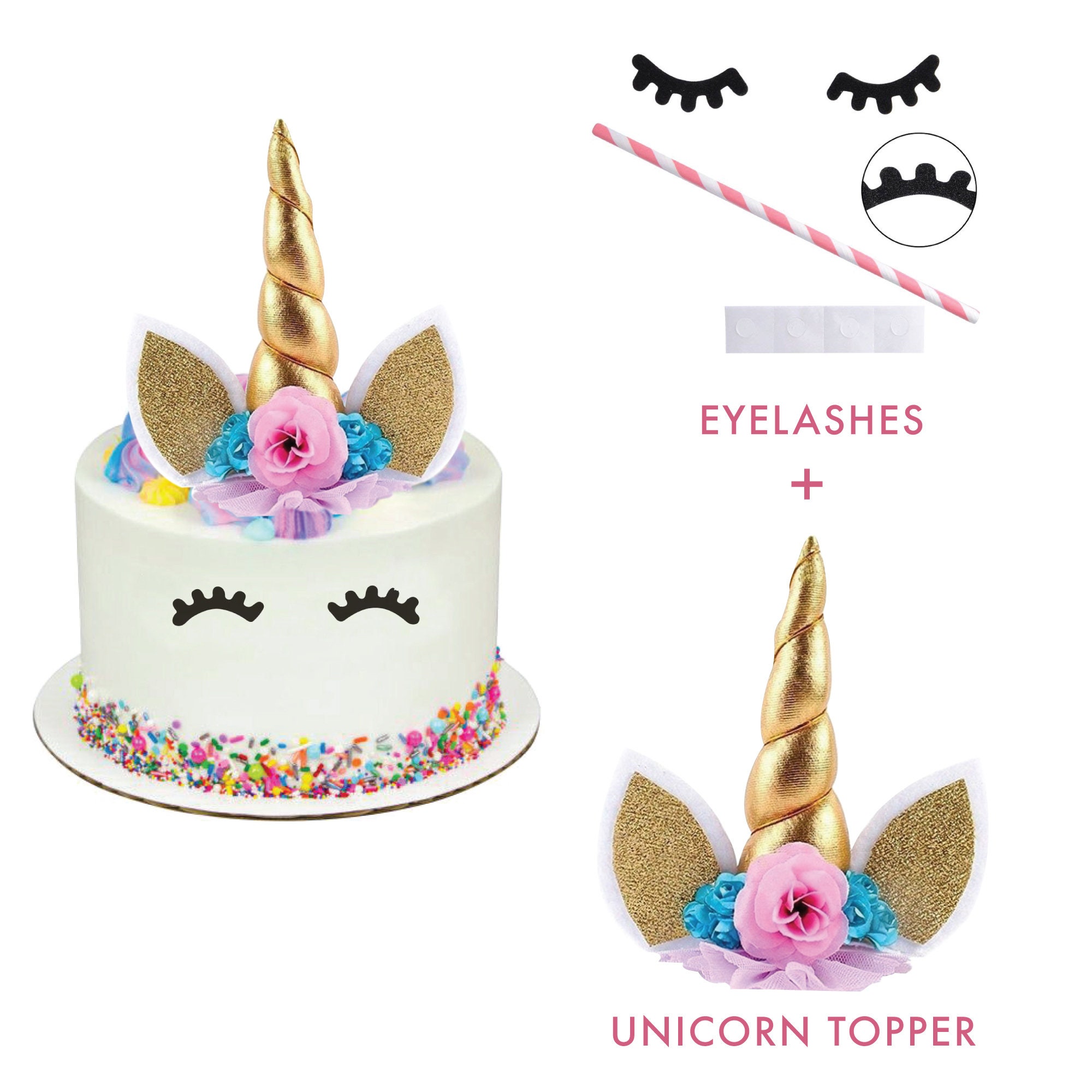 UNICORN Cake Topper Unicorn Birthday Unicorn Party - Etsy