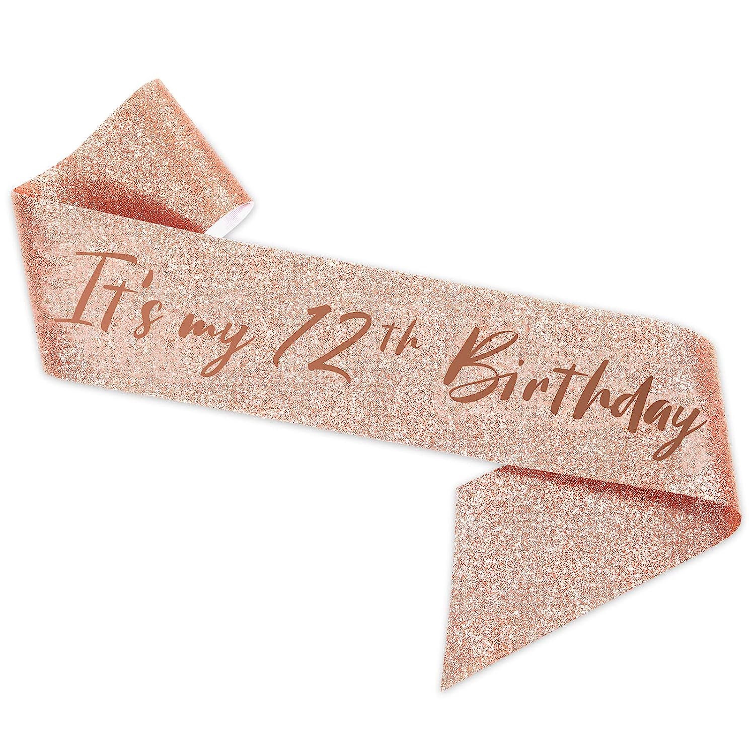 12th Birthday Sash and Tiara for Girls, It's My 12th Birthday Sash ...