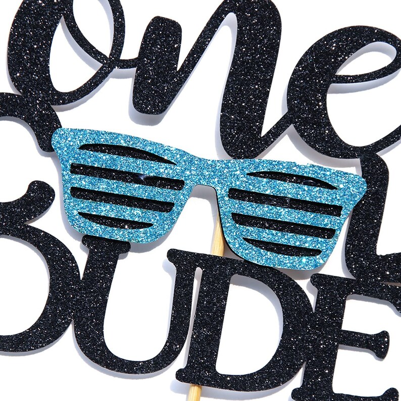 One Cool Dude Cake Topper Cool Dude Boys 1st Birthday Cake - Etsy