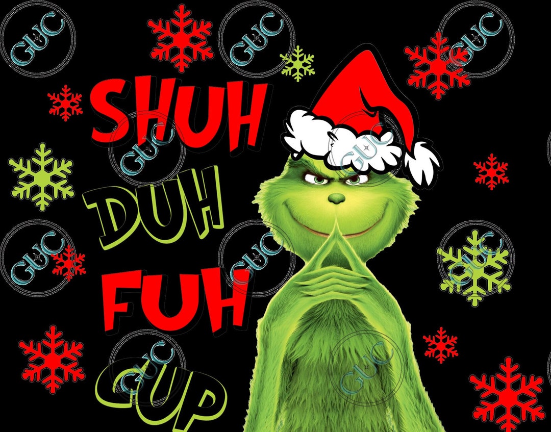 Shuh Duh Fuh Cup Digital Christmas Design - Etsy