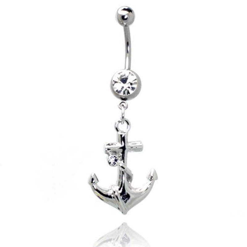 Nautical Belly Ring - Etsy
