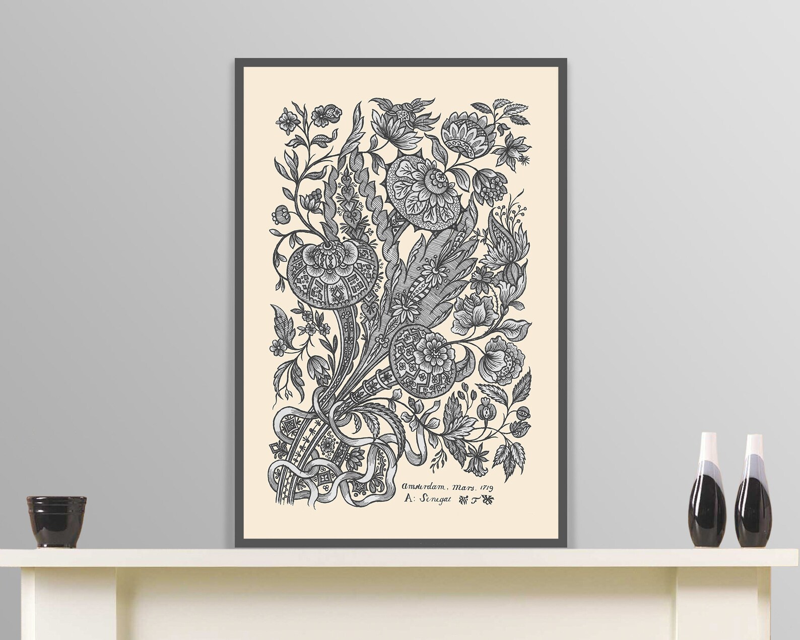 Alexander Senegat Textile Print One of Seven Prints Available - Etsy Canada