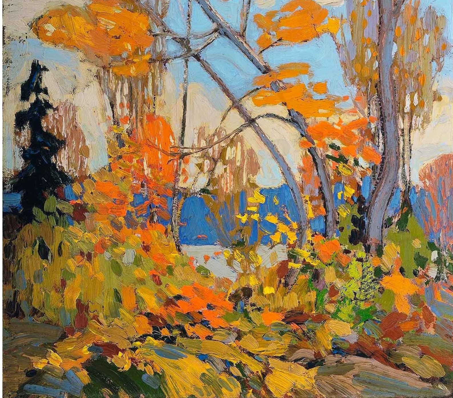 Tom Thomson Autumn Algonquin Park 1914 Canadian art | Etsy