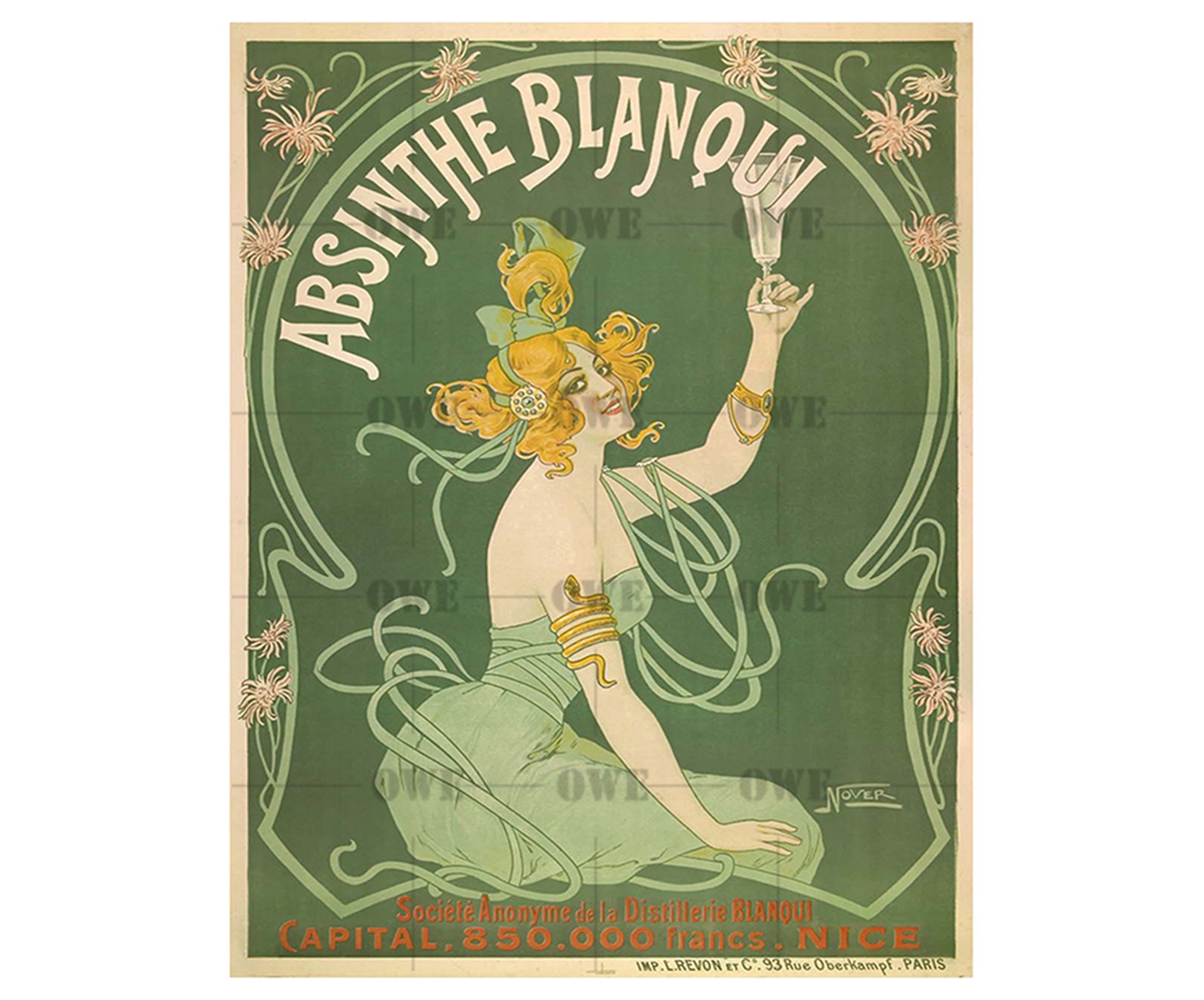 Absinthe Fairy Poster