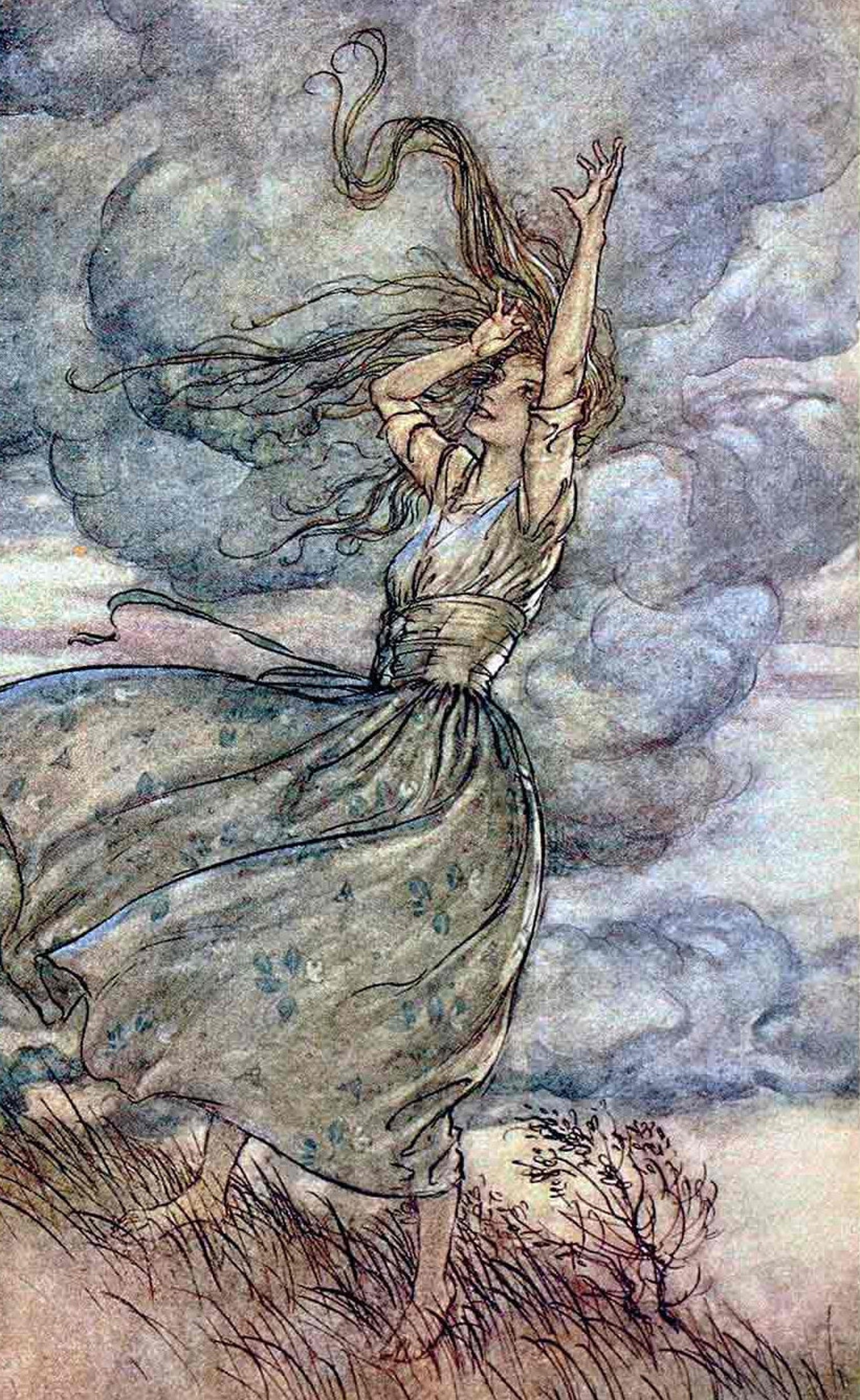 Arthur Rackham 1909. Illustrations From Ondine by Friedrich De | Etsy UK