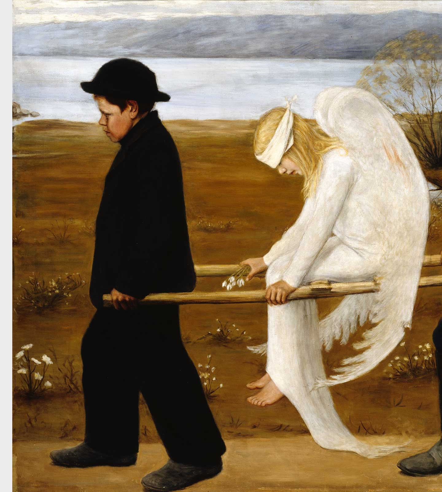 The Wounded Angel Hugo Simberg Finnish Art Symbolism 1903 | Etsy
