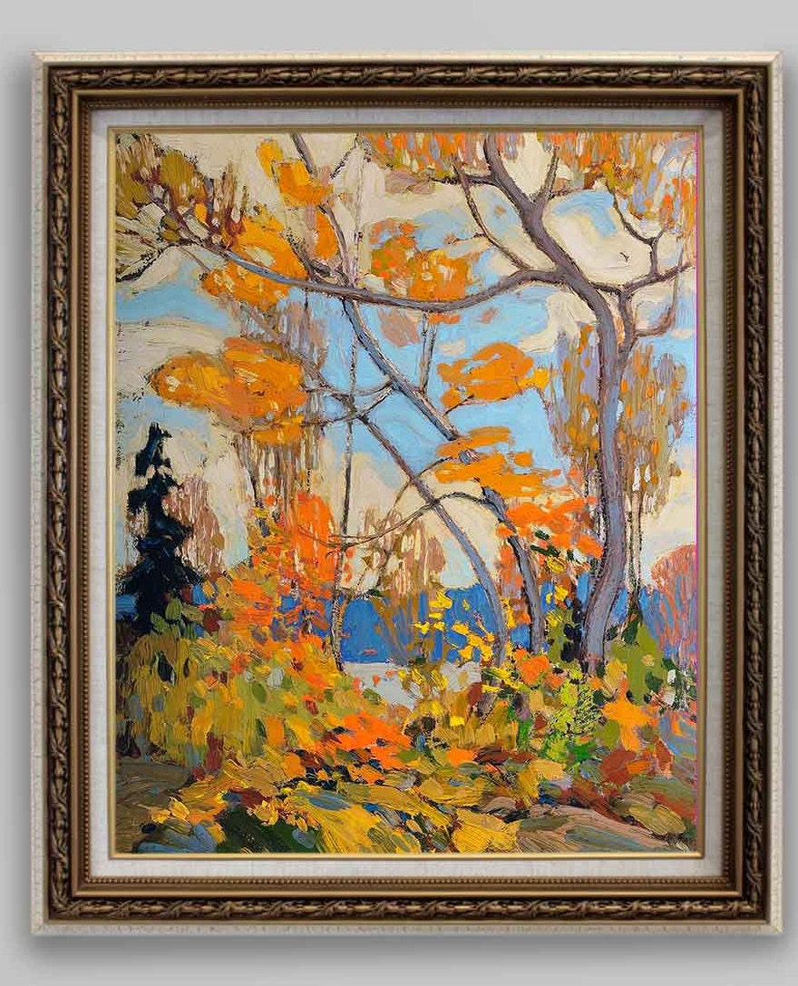 Tom Thomson Autumn Algonquin Park 1914 Canadian art | Etsy