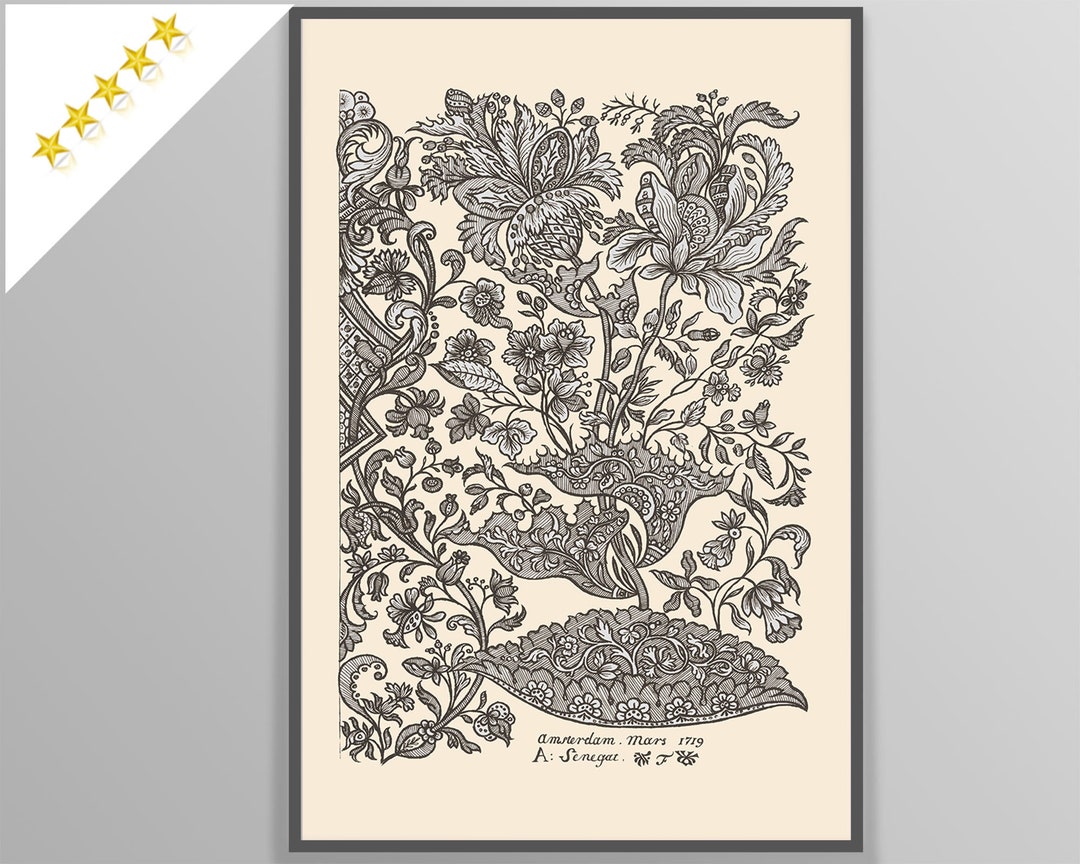 Alexander Senegat Textile Print, One of Seven Prints Available by C18th ...