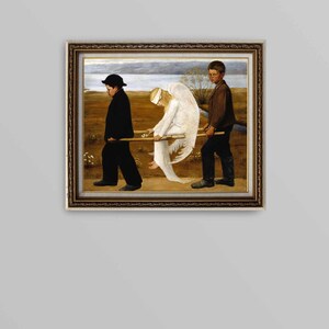 The Wounded Angel Hugo Simberg Finnish Art Symbolism 1903 - Etsy