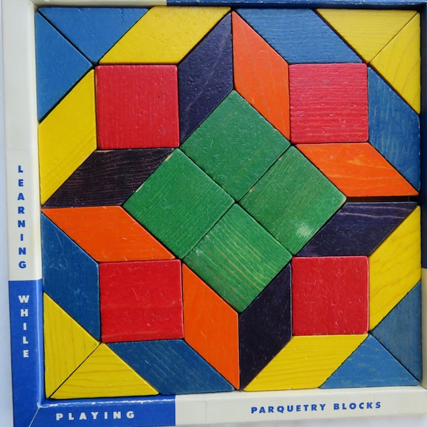 Parquetry Blocks - Etsy