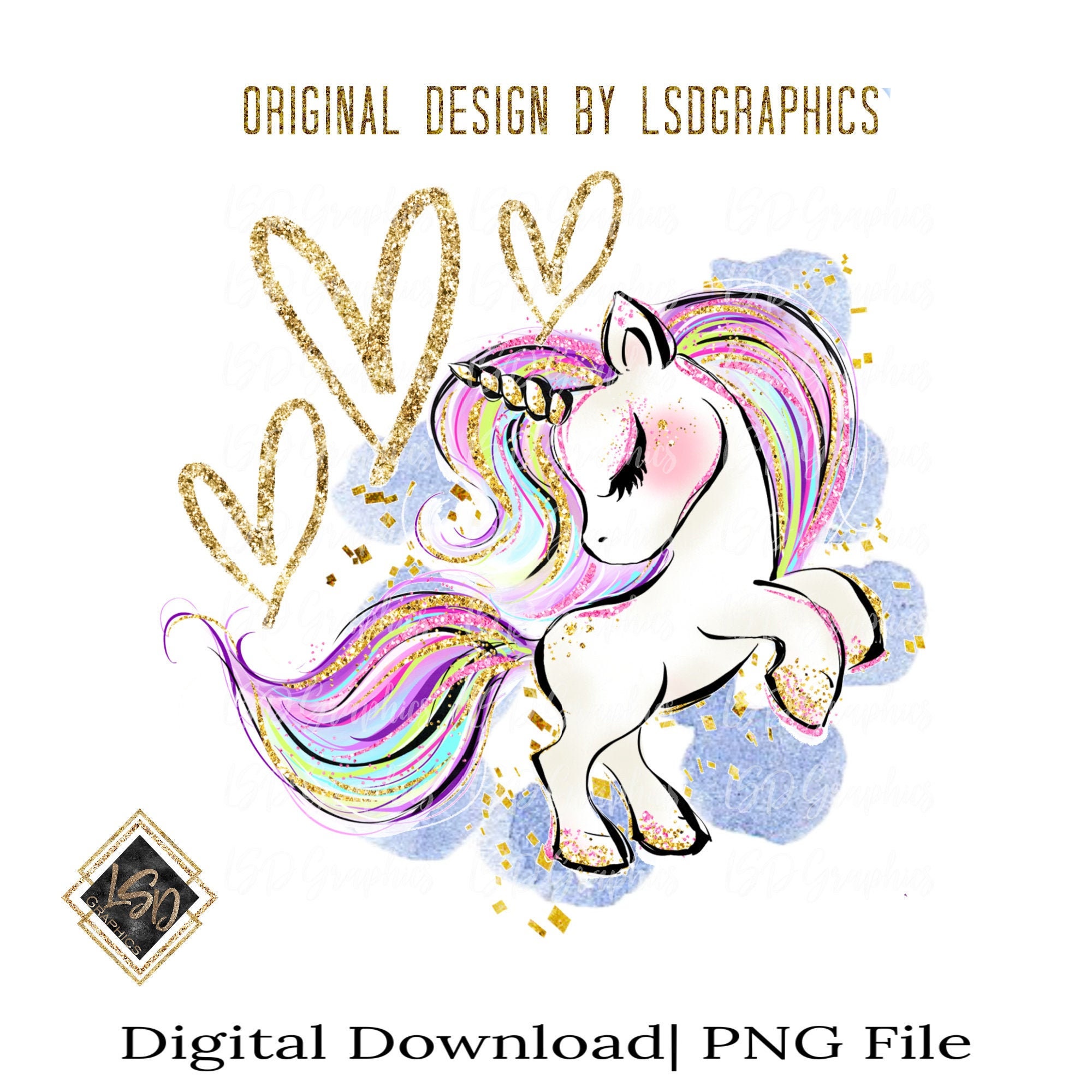 Unicorn Design Unicorn Png Digital Download Kids - Etsy Canada