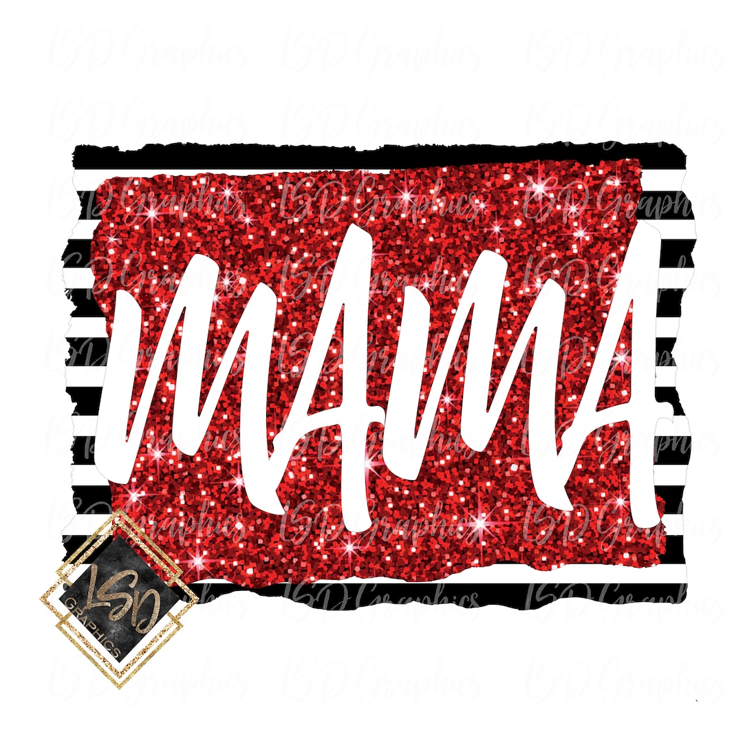 Mama Stripes and Sparkle Designs| Mama Clip Art| Mom Digital Download ...