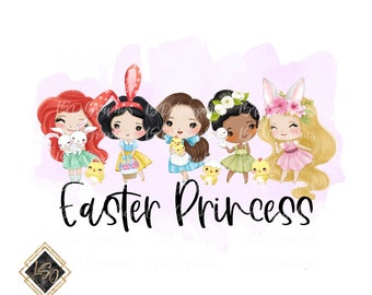 Princess Easter Png | Etsy