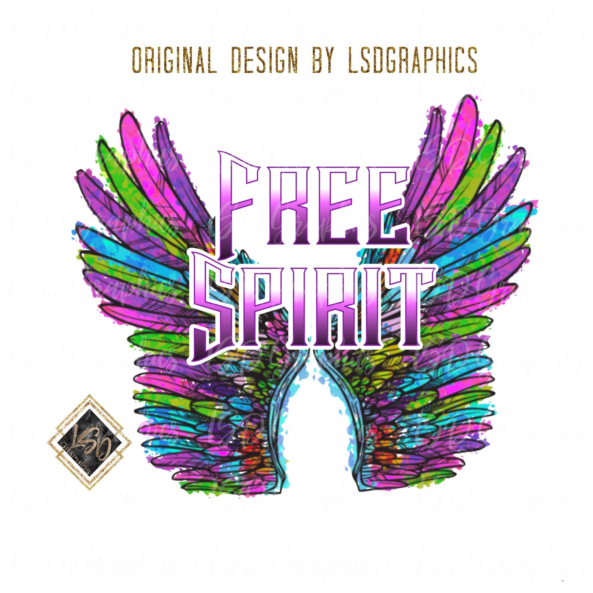 Free Spirit Free Spirit Png Digital download Kids | Etsy