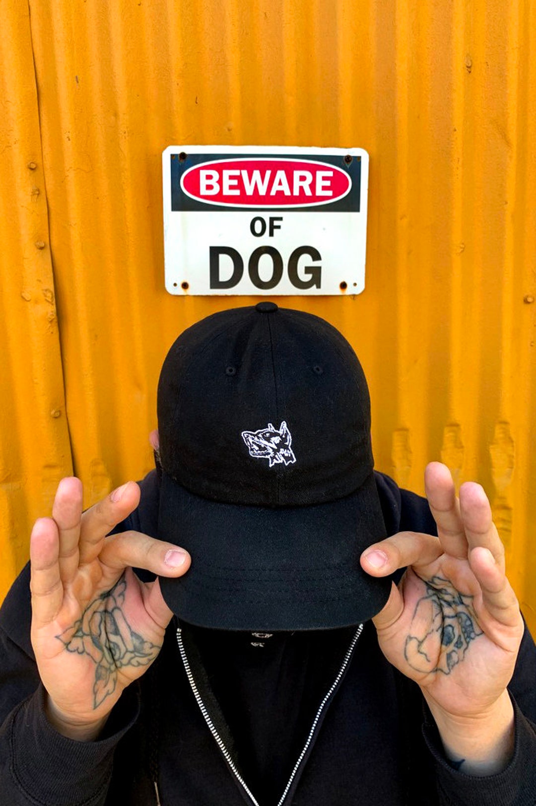 Beware of Dog Embroidered Dad Hat - Etsy