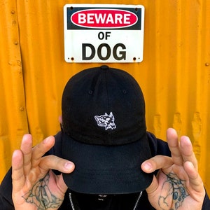 Beware of Dog Embroidered Dad Hat - Etsy