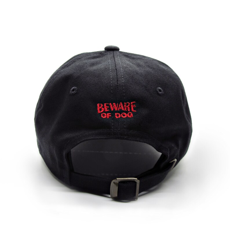 Beware of Dog Embroidered Dad Hat - Etsy